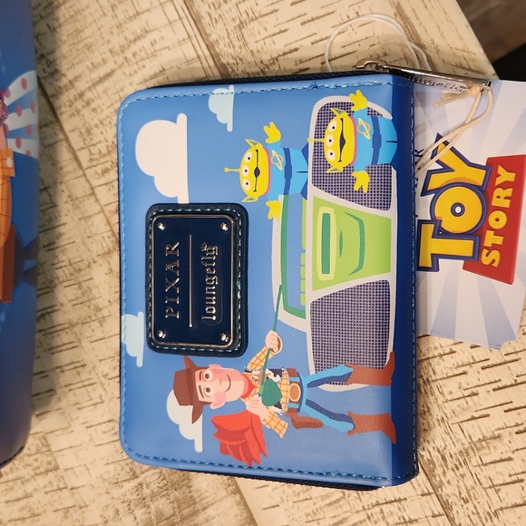 Loungefly | Bags | Nwt Pixar Loungefly Disney Toy Story Buzz Woody Unimind Jesse Wallet | Poshmark